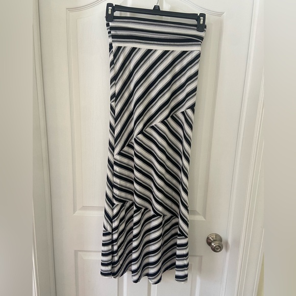 Skirts | Stripped Maxi Skirt | Poshmark